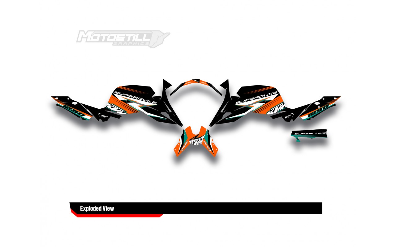 ktm 1290 super duke r graphic kit | ktm 1290 super duke r sticker kit ...