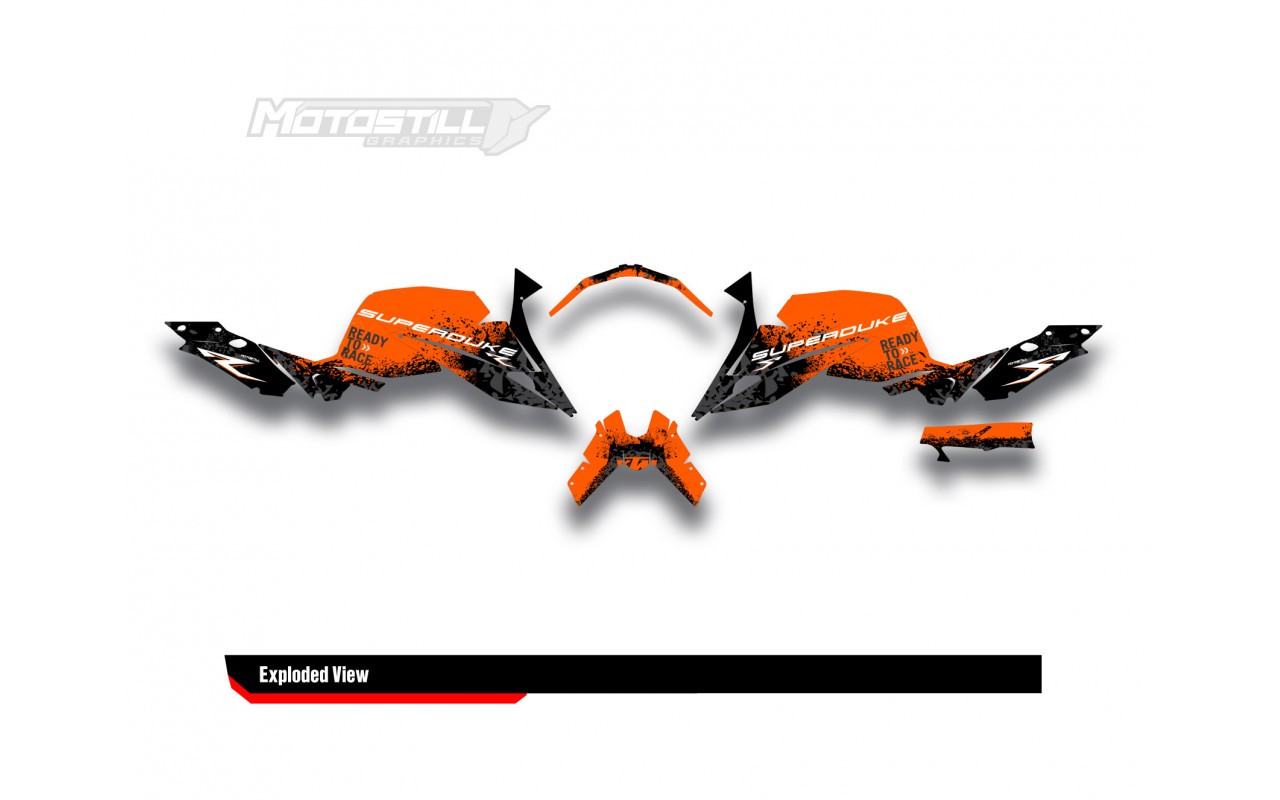 ktm 1290 super duke r graphic kit | ktm 1290 super duke r sticker kit ...