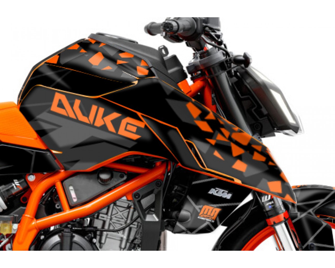 ktm duke 125 - 250 - 390 sticker kit | ktm duke 125 - 250 - 390 graphic ...