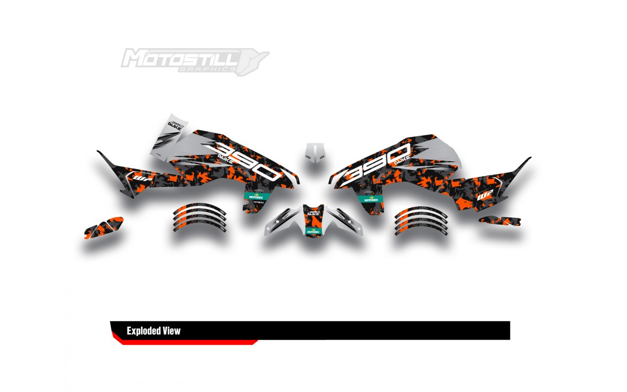 ktm duke sticker kit | ktm duke graphic kit | ktm duke decal kit | ktm ...