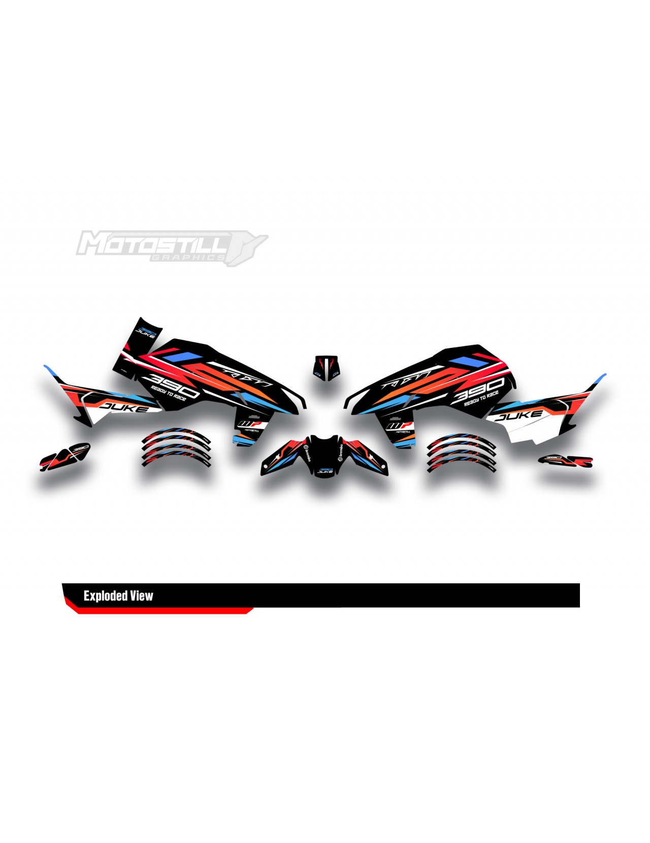 ktm duke sticker kit | ktm duke graphic kit | ktm duke decal kit | ktm ...