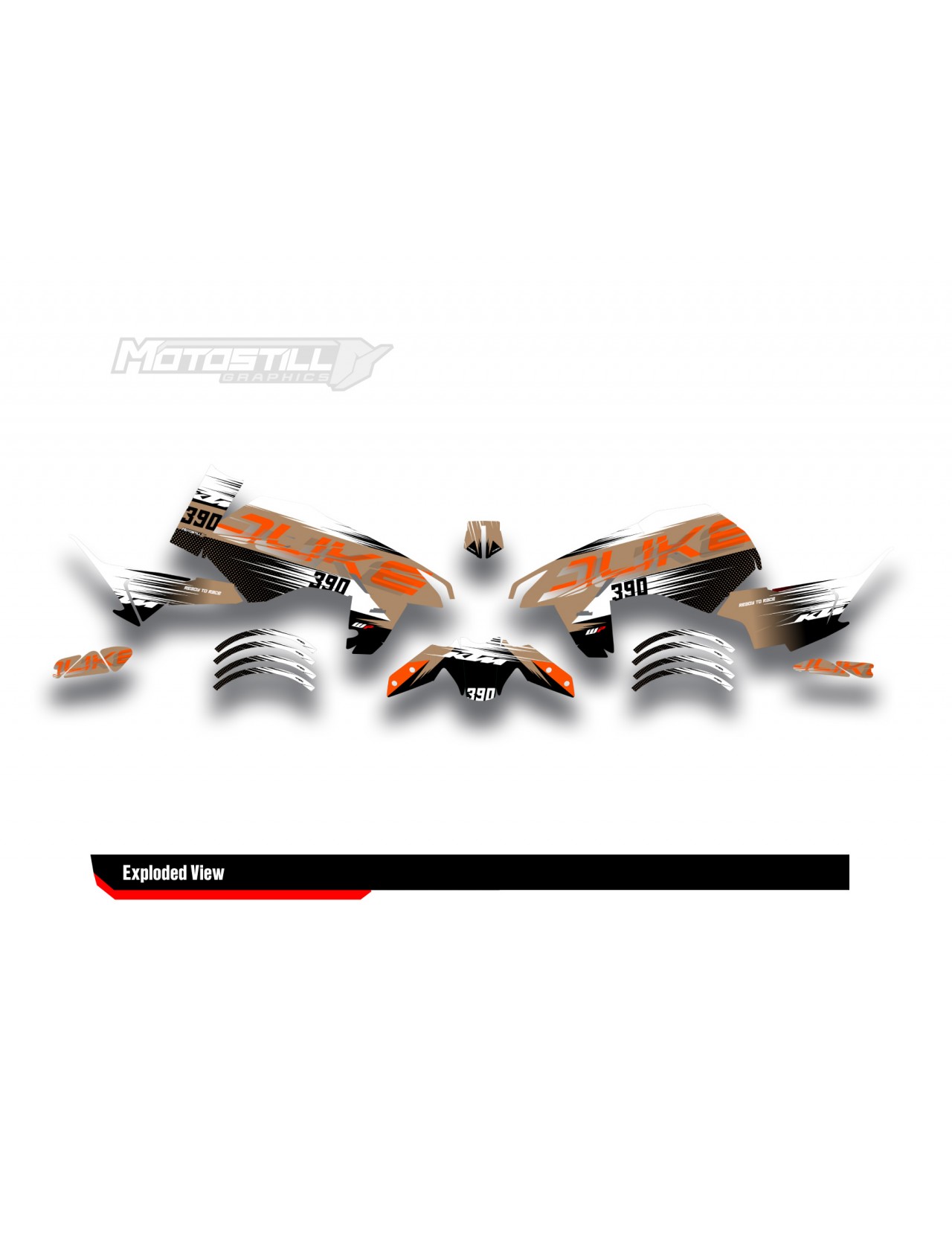 ktm duke sticker kit | ktm duke graphic kit | ktm duke decal kit | ktm ...