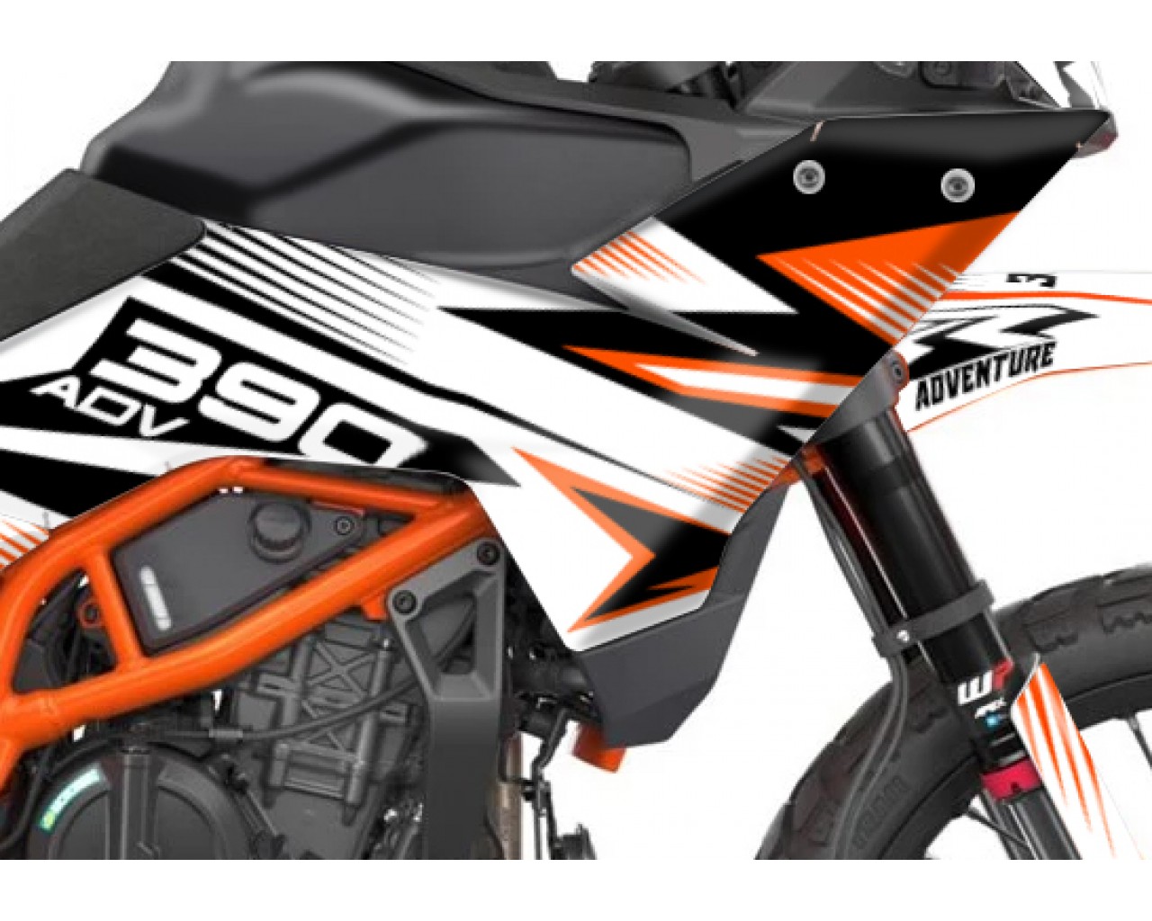 ktm 390 adv r-x graphic | ktm 390 adv r-x sticker | ktm 390 adv r-x decal