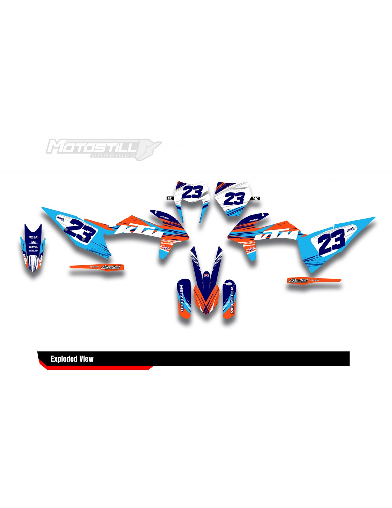 ktm exc graphic kit | ktm exc sticker kit | ktm exc decal kit | ktm xc ...