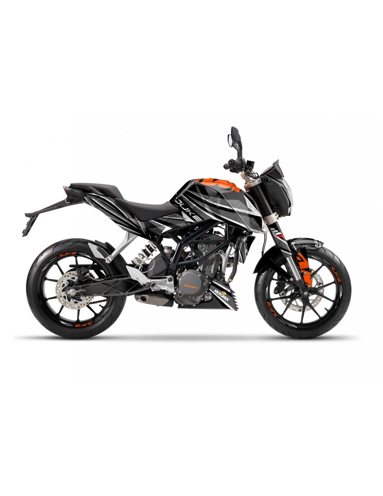ktm duke sticker kit | ktm duke graphic kit | ktm duke decal kit | ktm ...