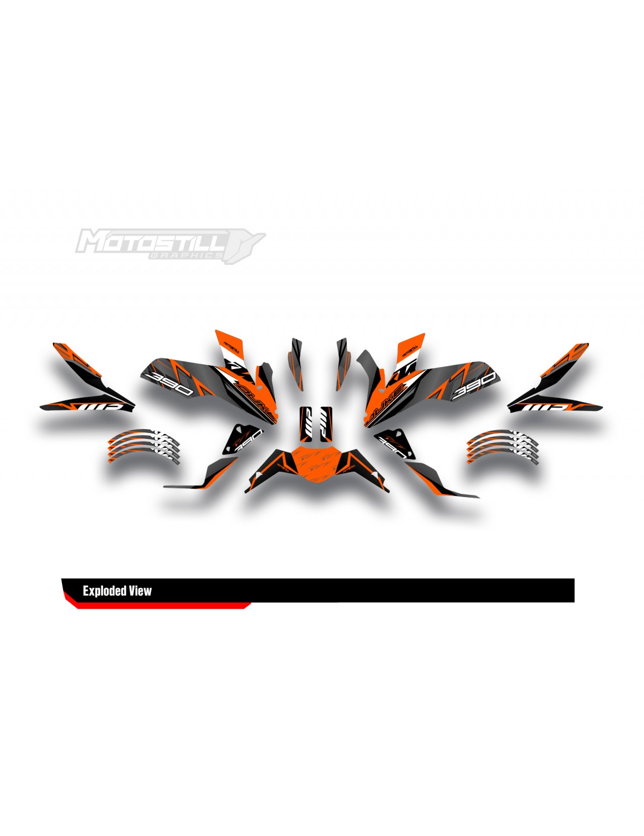 ktm duke sticker kit | ktm duke graphic kit | ktm duke decal kit | ktm ...