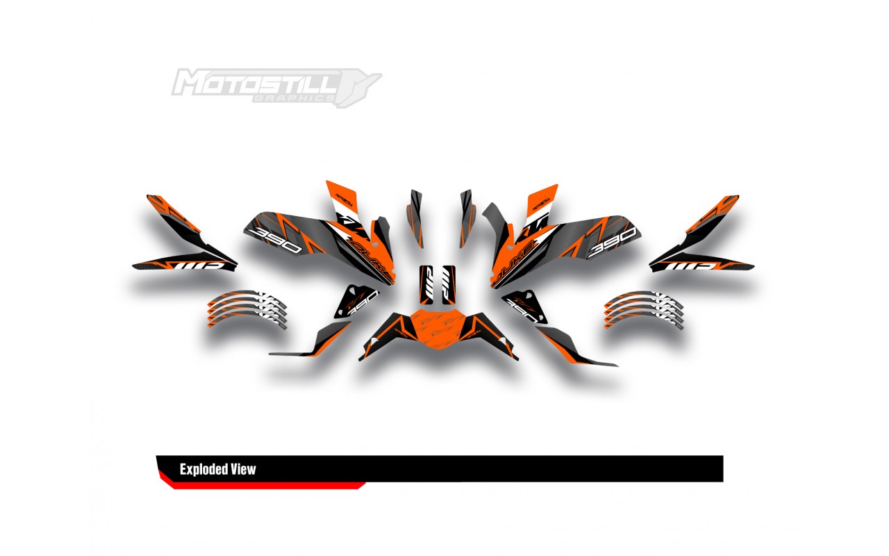 ktm duke sticker kit | ktm duke graphic kit | ktm duke decal kit | ktm ...