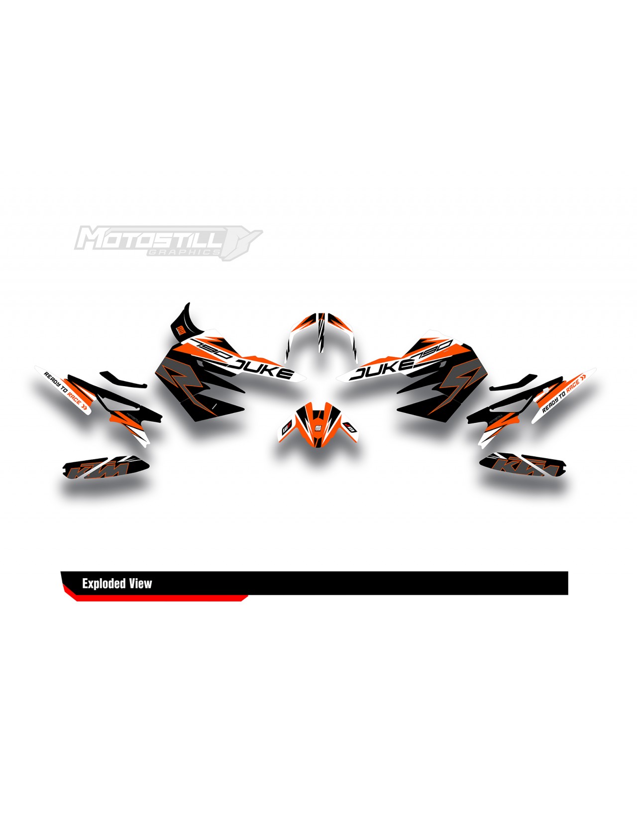 KTM DUKE 790 / 890 GRAPHIC | KTM DUKE 790 / 890 DECAL KIT | KTM DUKE ...