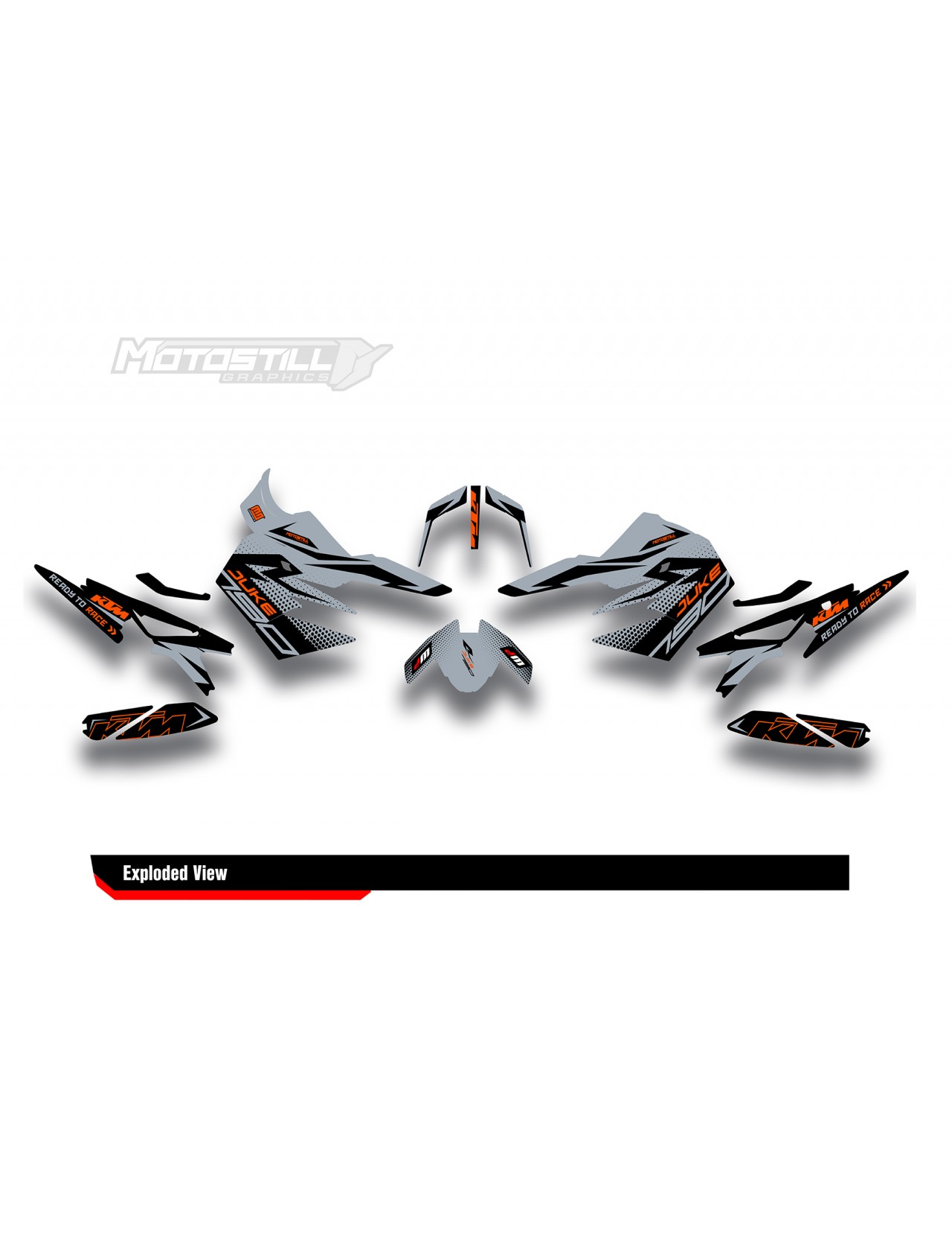 KTM DUKE 790 / 890 GRAPHIC | KTM DUKE 790 / 890 DECAL KIT | KTM DUKE ...