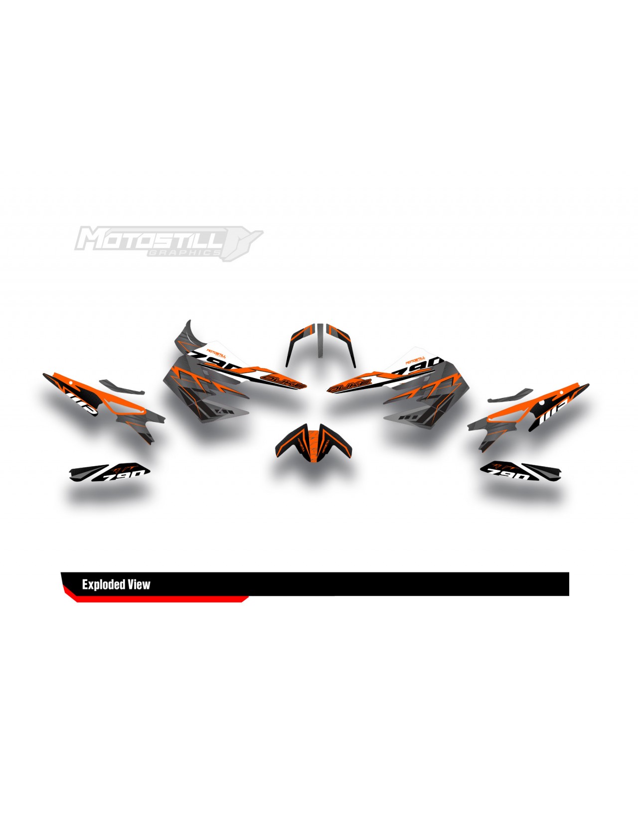 KTM DUKE 790 / 890 GRAPHIC | KTM DUKE 790 / 890 DECAL KIT | KTM DUKE ...