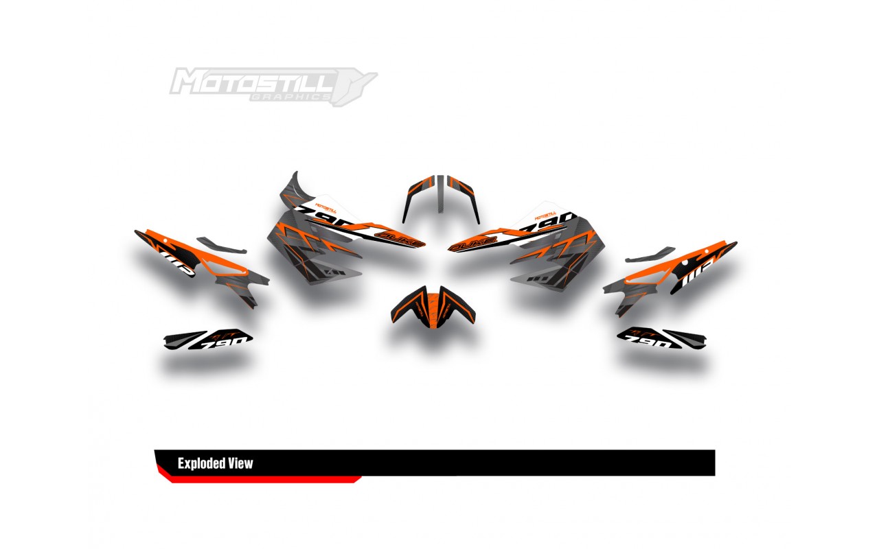 KTM DUKE 790 / 890 GRAPHIC | KTM DUKE 790 / 890 DECAL KIT | KTM DUKE ...