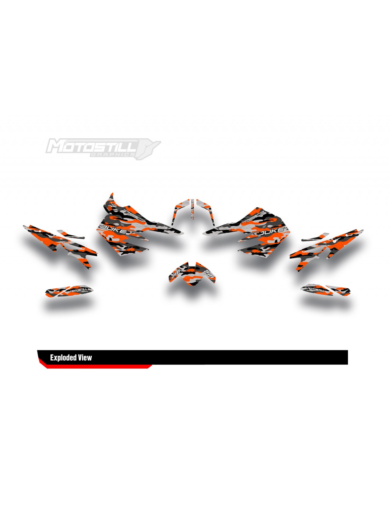 KTM DUKE 790 / 890 GRAPHIC | KTM DUKE 790 / 890 DECAL KIT | KTM DUKE ...