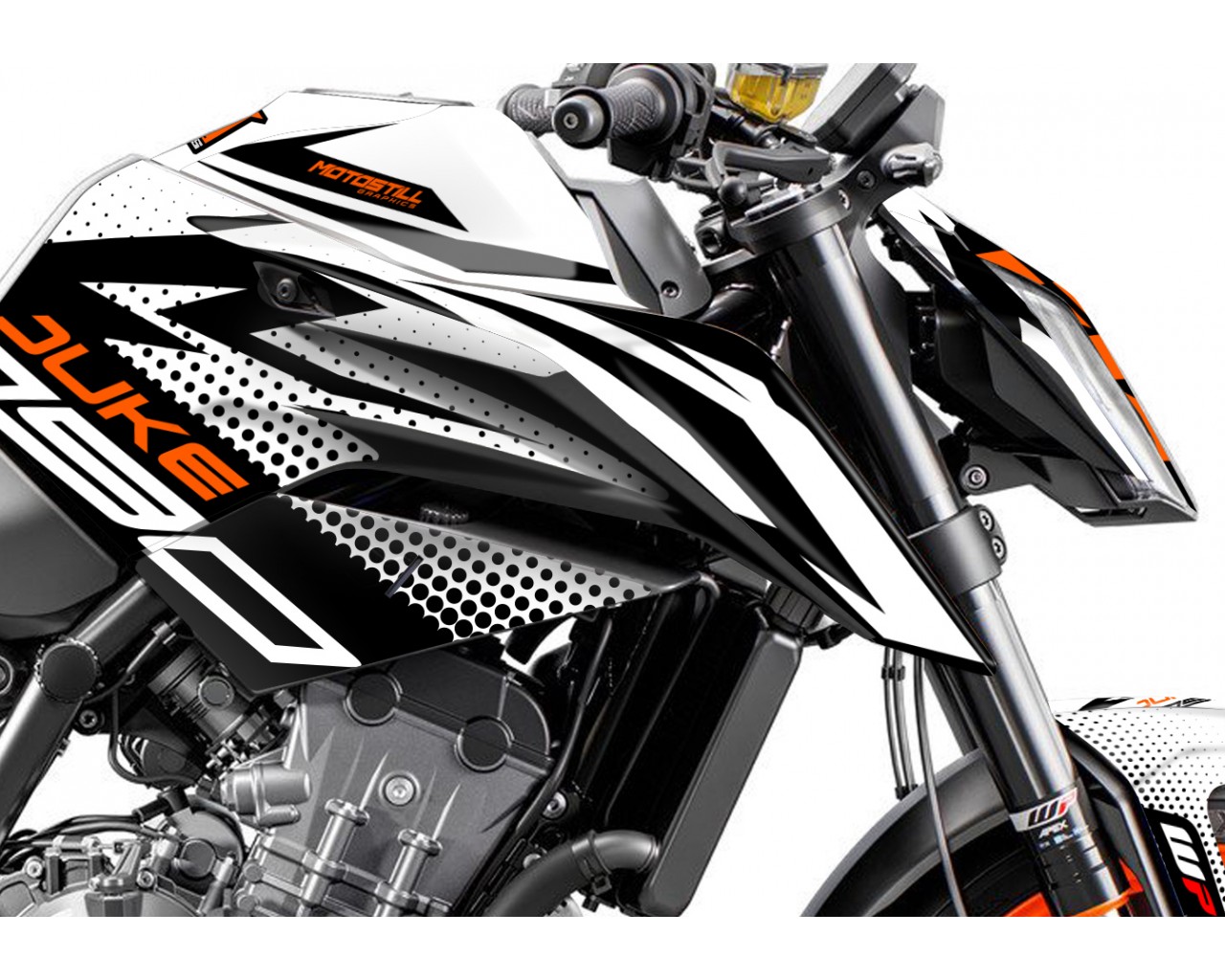 ktm duke 790 - 890 graphıc kit |ktm duke 790 - 890 stıcker kit |ktm ...