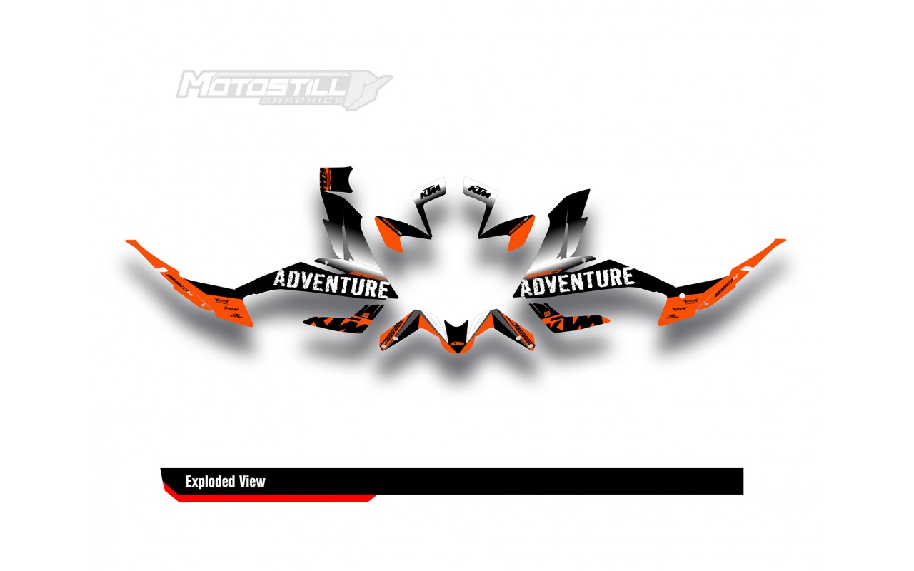 ktm 250 adv graphic | ktm 390 adv graphic | ktm 250 adv sticker | ktm ...