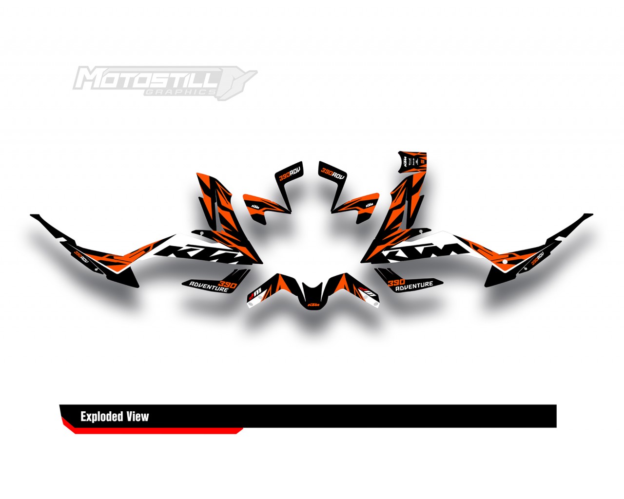 ktm 250 adv graphic | ktm 250 adv sticker | ktm 250 adv decal kit | ktm ...