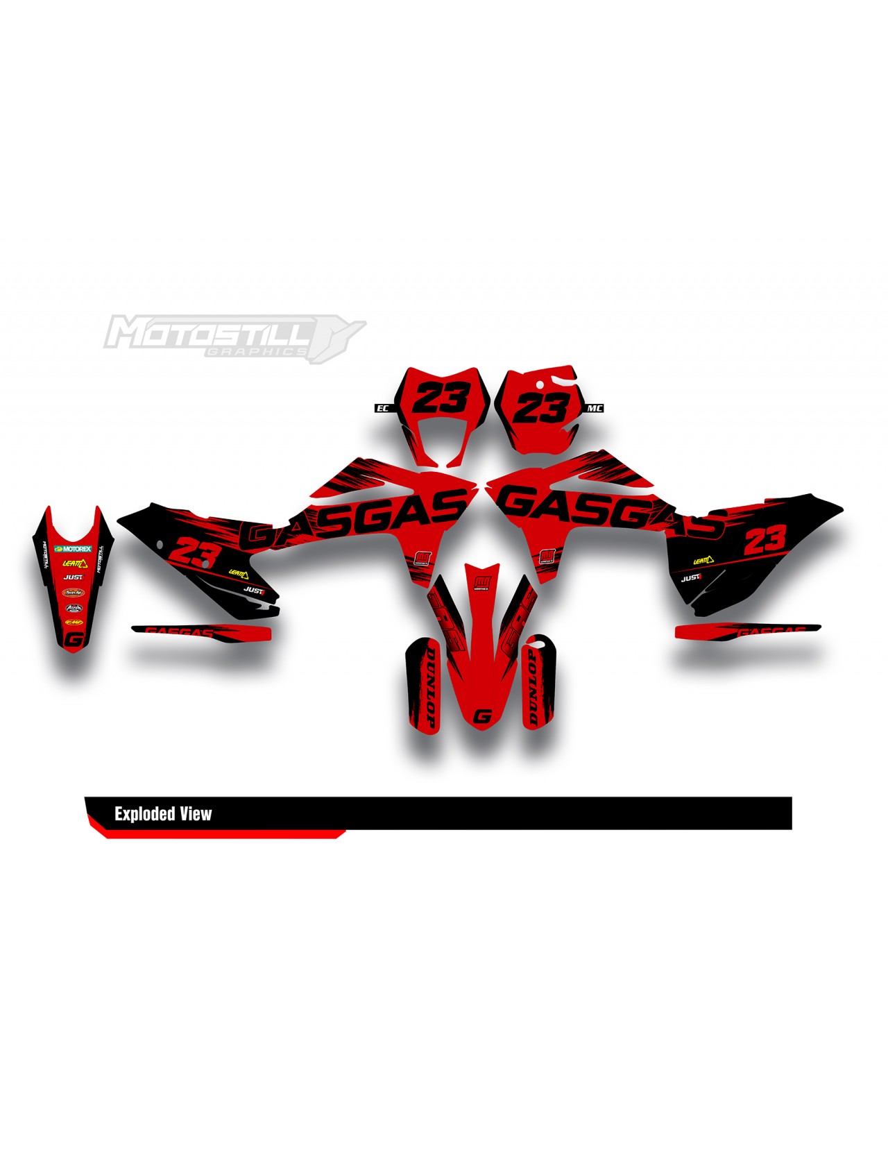 GAS GAS GRAPHIC KIT | GAS GAS STICKER KIT | GAS GAS DECAL KIT | GAS GAS ...