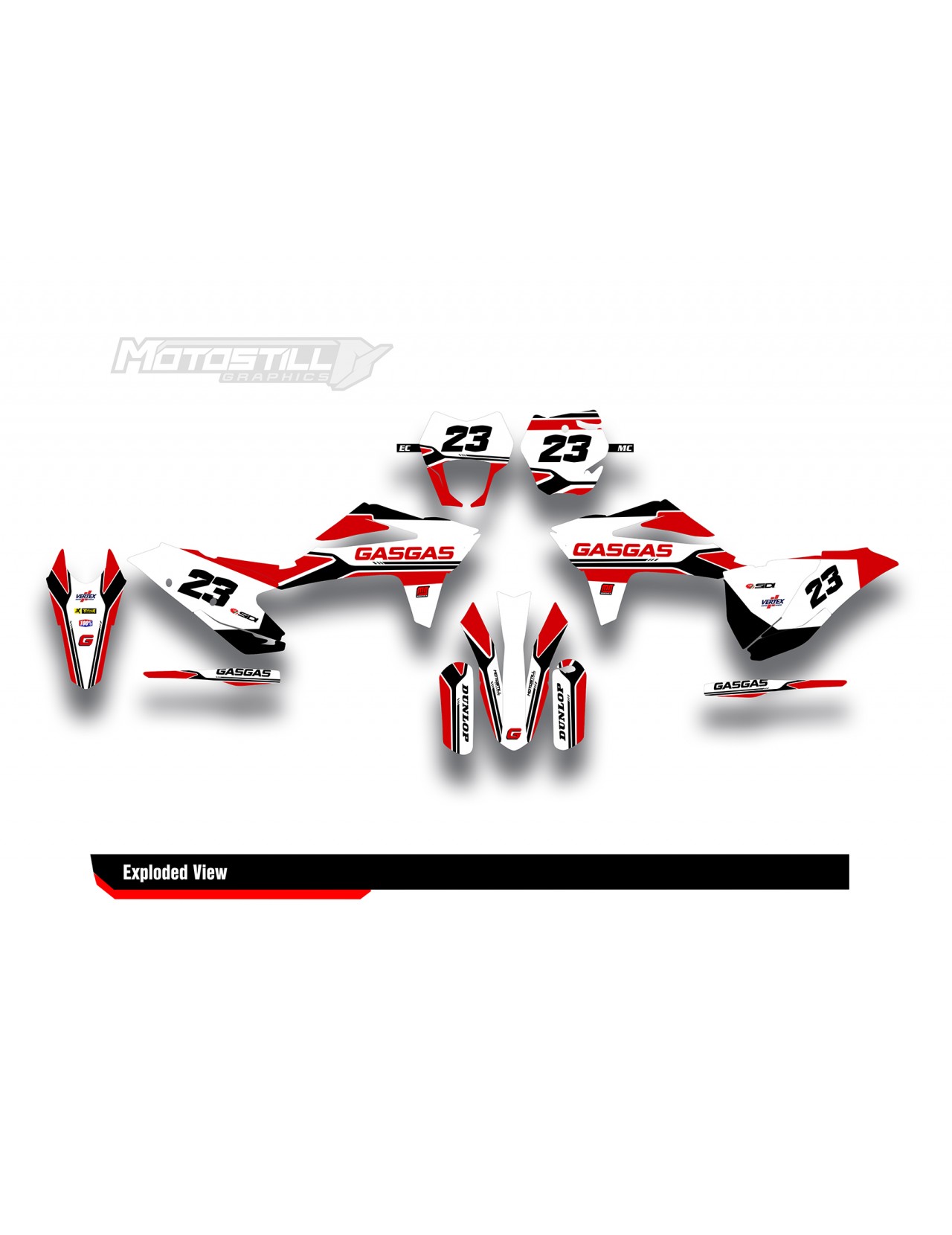 GAS GAS GRAPHIC KIT | GAS GAS STICKER KIT | GAS GAS DECAL KIT | GAS GAS ...