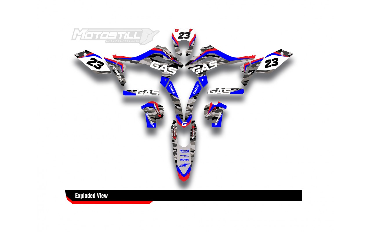 gas gas ec mc graphic kit , gas gas ec mc sticker kit , gas gas ec mc ...