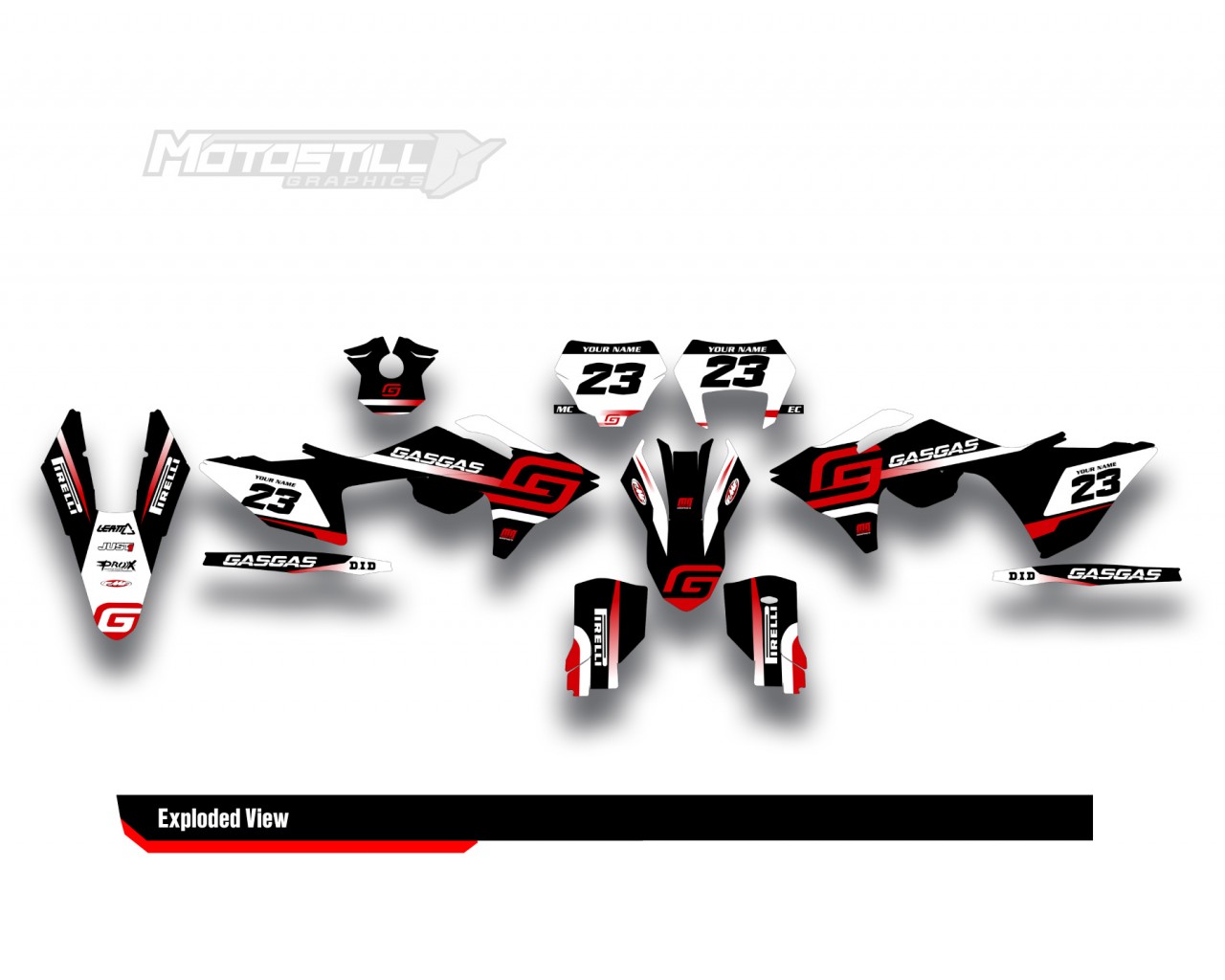 gas gas ec mc graphic kit , gas gas ec mc sticker kit , gas gas ec mc ...