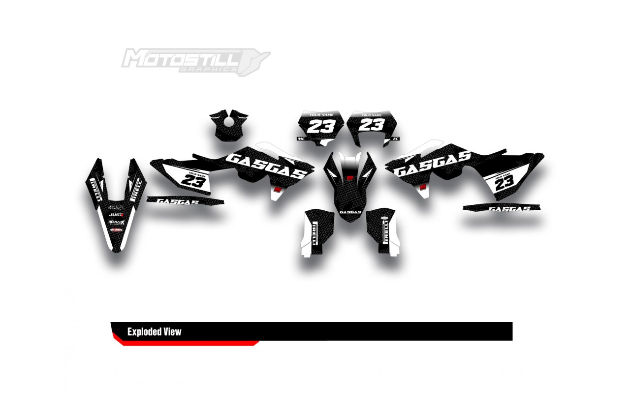 gas gas ec mc graphic kit , gas gas ec mc sticker kit , gas gas ec mc ...