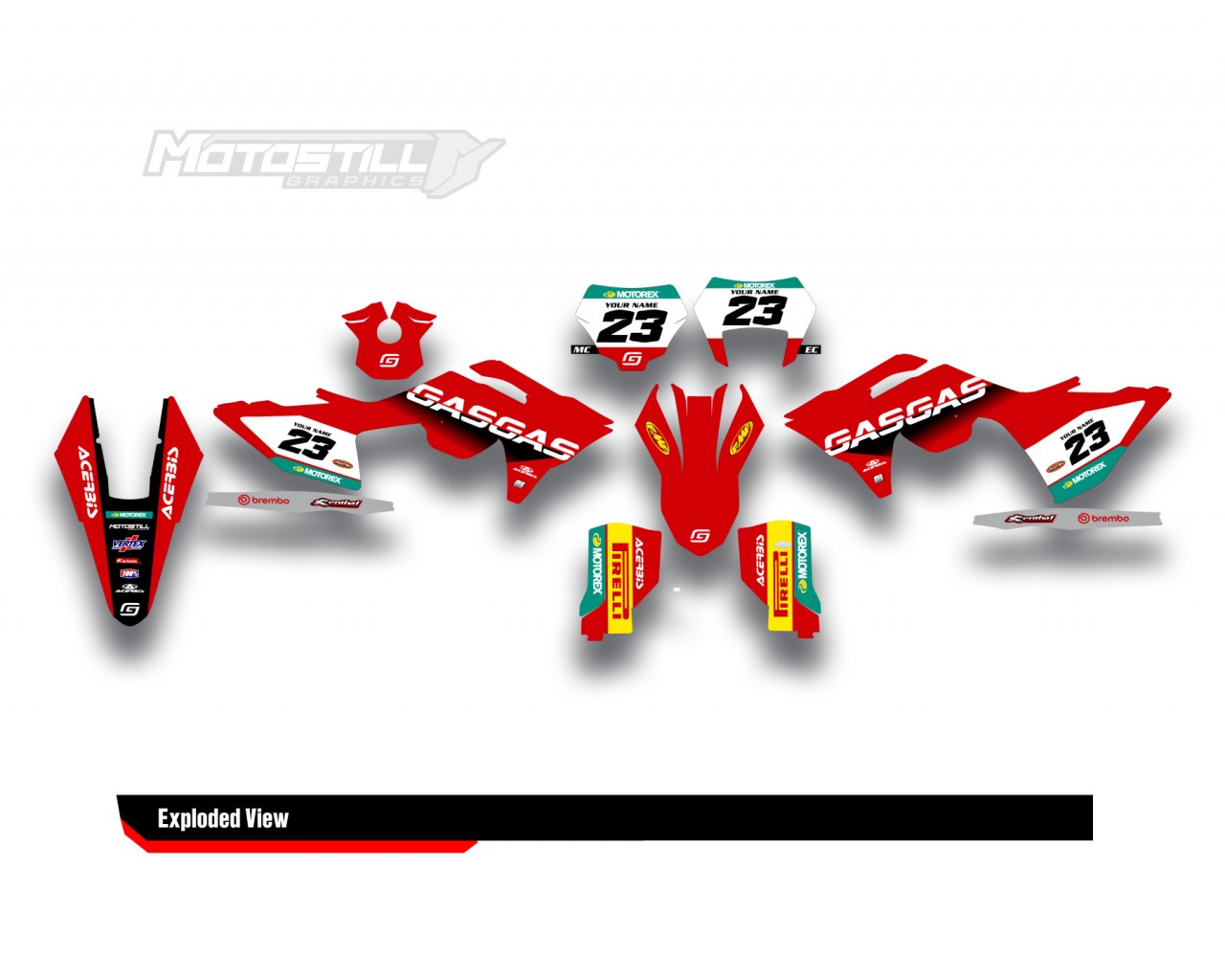 gas gas ec mc graphic kit , gas gas ec mc sticker kit , gas gas ec mc ...